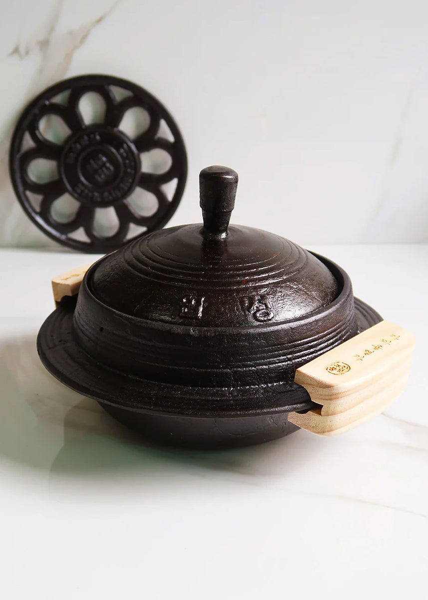[Anseong Jumul] Premium Gamasot Cast-Iron Pot (5-Sizes) – Gochujar