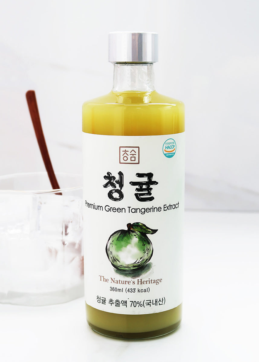 [Cheong Sum] Whole Squeezed Green Tangerine Extract (360ml) – Gochujar