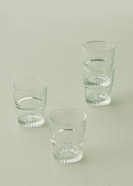 [Lucky Glass] Daily Cafe Cups - 4pc Set – Gochujar