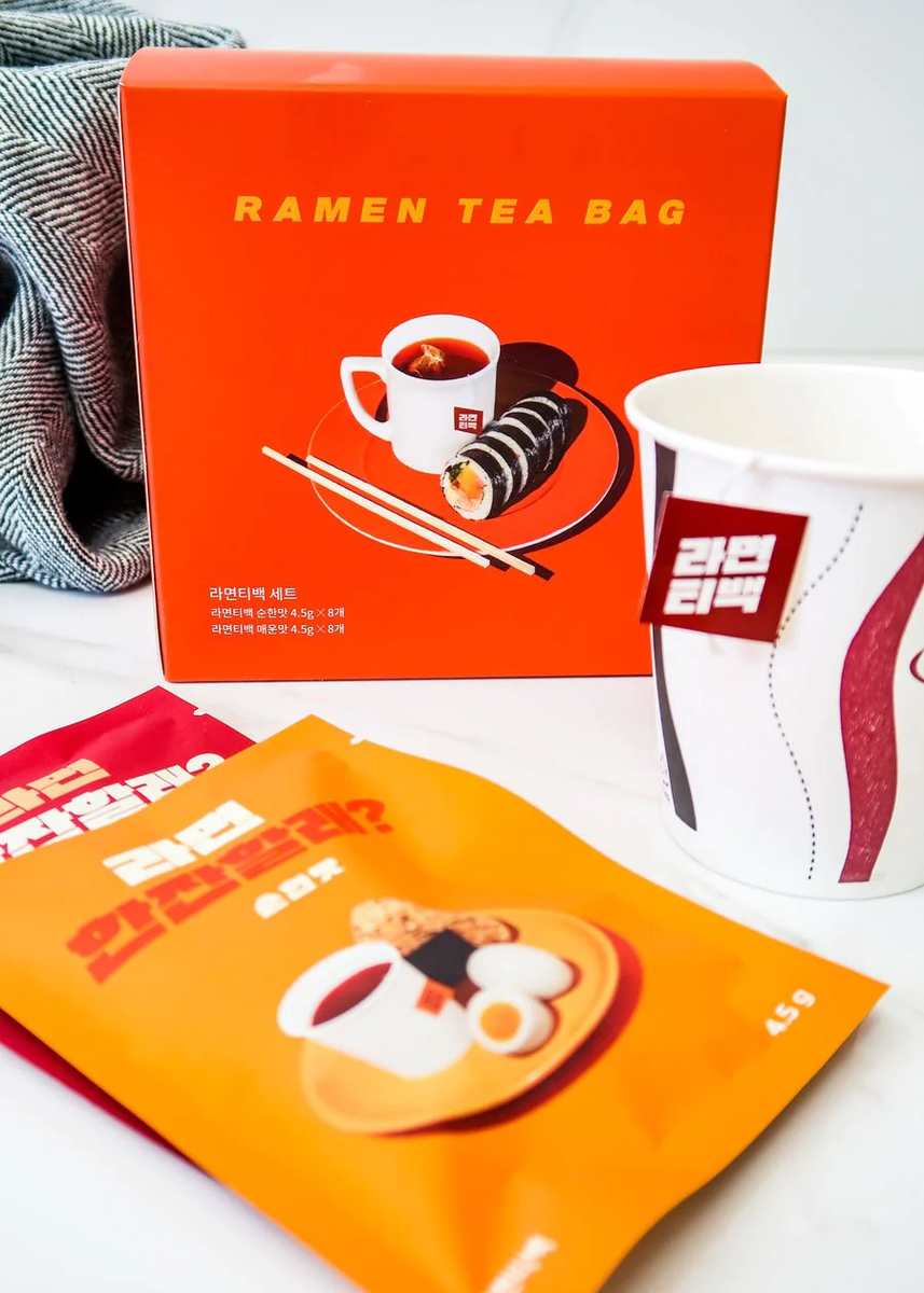 [Palkin] Korean Ramen Tea Bags – Gochujar